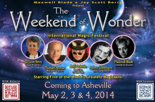 The Weekend of Wonder Comes to Asheville May 2 - 4 - Asheville.com