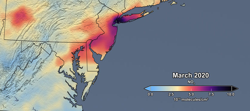 NASA Satellite Data Show 30 Percent Drop In Air Pollution Over ...