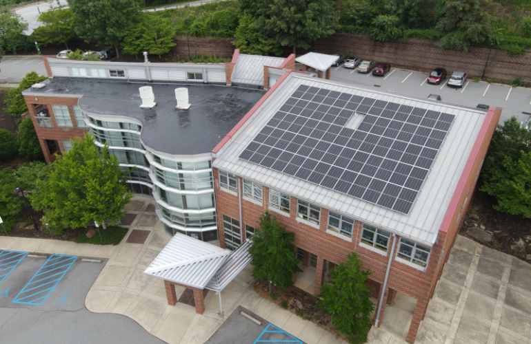 UNC Asheville Unveils Second Solar Panel Installation, Doubling Campus ...