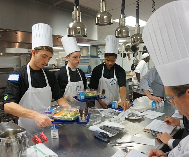 Culinary Students Compete in School Lunch Challenge - Greenville.com