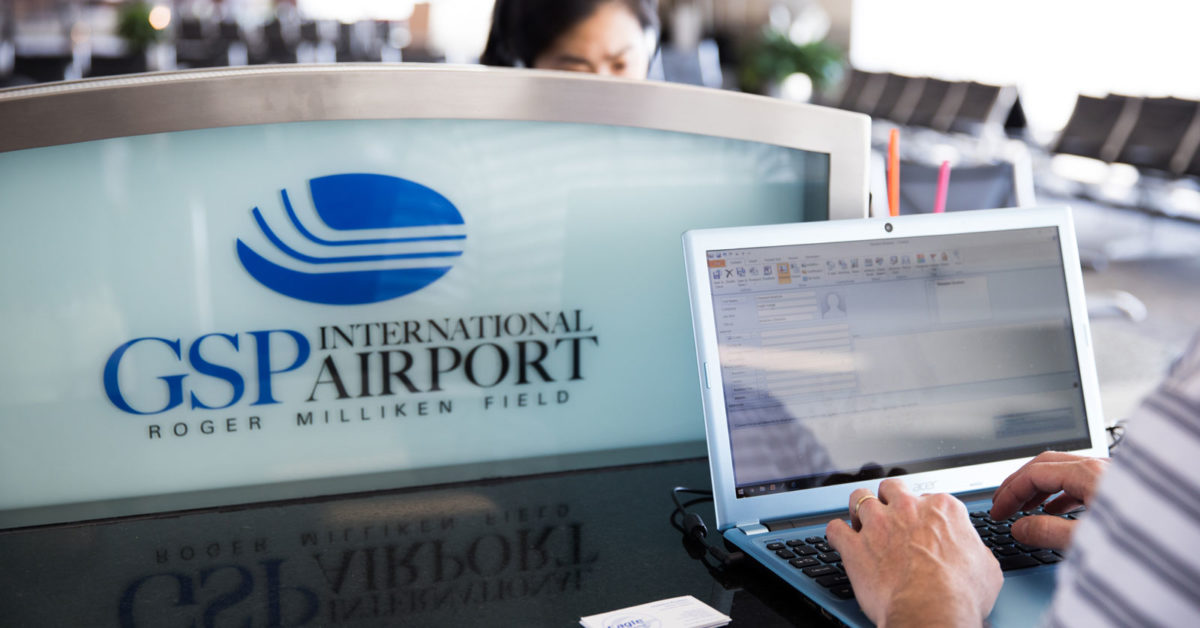 GSP Airport Launches New Website - Greenville.com