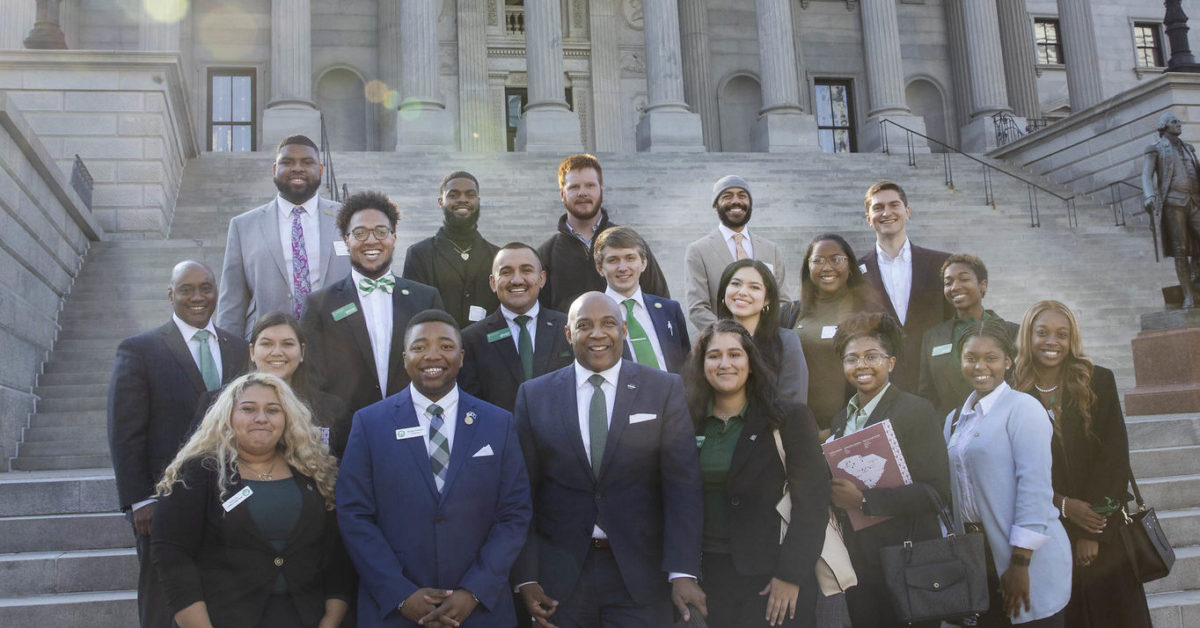 USC Upstate Leaders and Students Leave Their Mark On Carolina Day ...