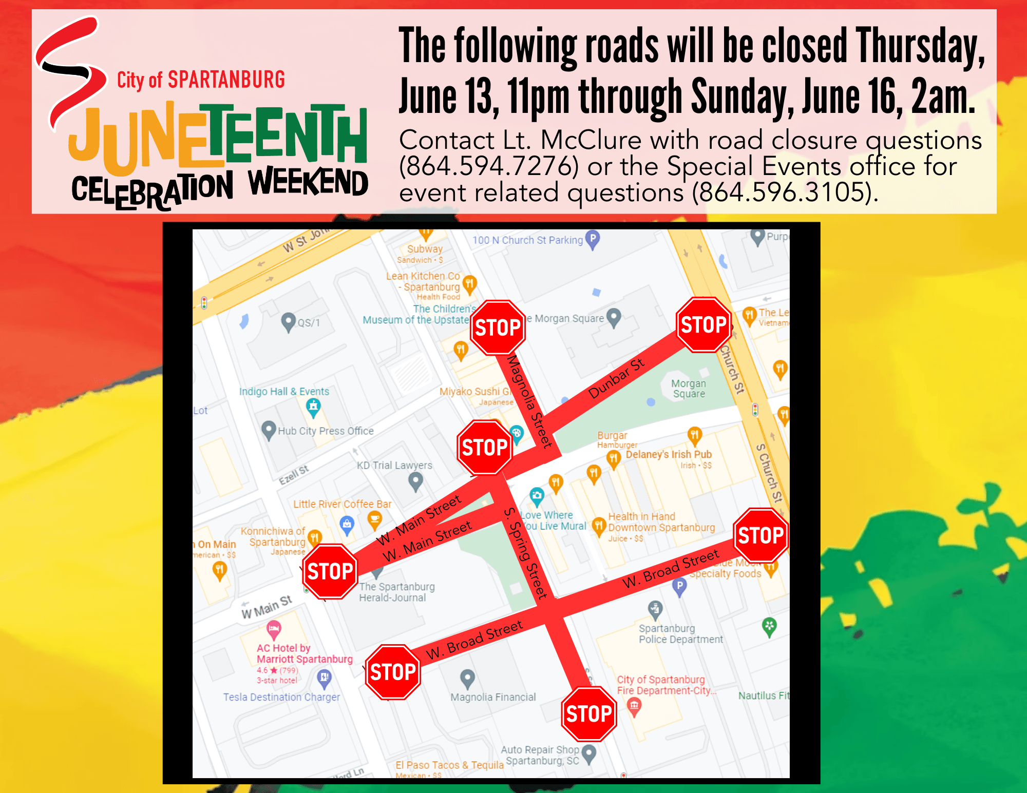 City of Spartanburg to Celebrate Juneteenth This Weekend - Spartanburg.com